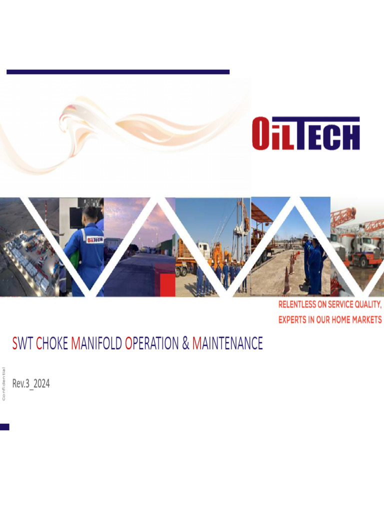 Choke Manifold Operation and Maintenace OT Rev.3 | PDF | Valve | Flow ...