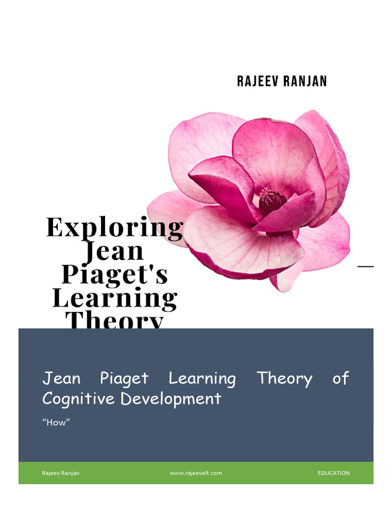 Jean Piaget Learning Theory of Cognitive Development | PDF | Learning ...