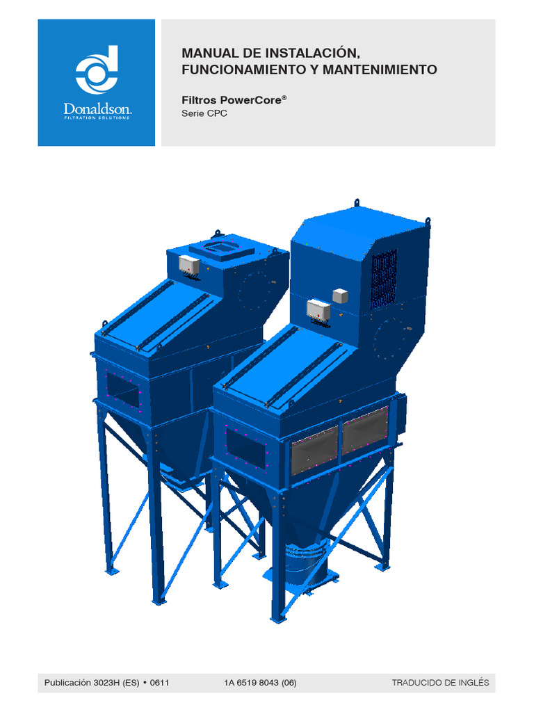 PowerCore CPC IOM | PDF | Filtración | Tornillo