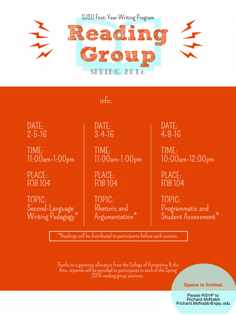 2016 - Spring - Reading Group Sp'16 | PDF