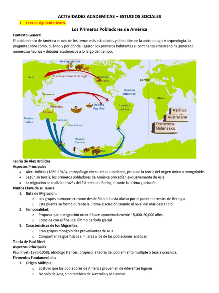 Actividades - Estudios Sociales | PDF | Antropología