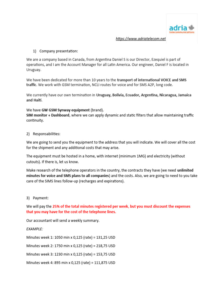 Work With Adria-1 | PDF