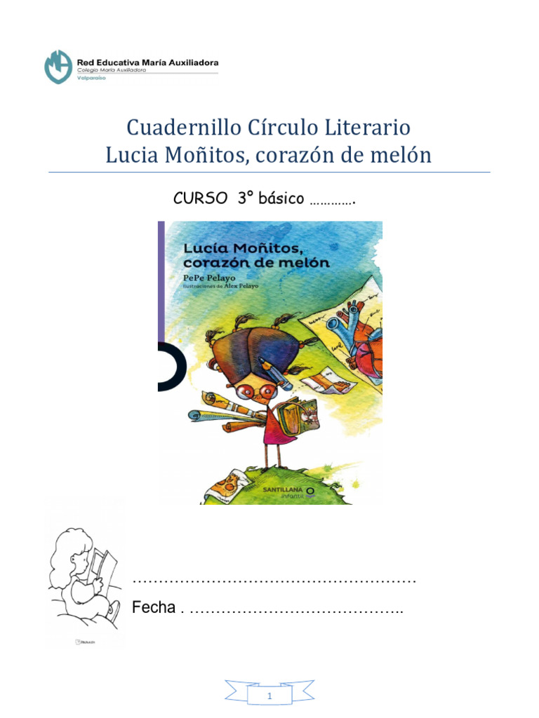 Cuadernillo Lucia Mo-Itos Coraz-N de Mel-N | PDF