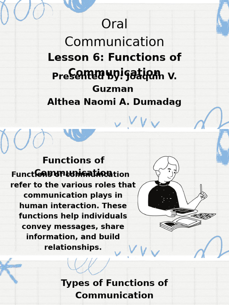 Functions of Communication Explained | PDF | Communication | Motivational