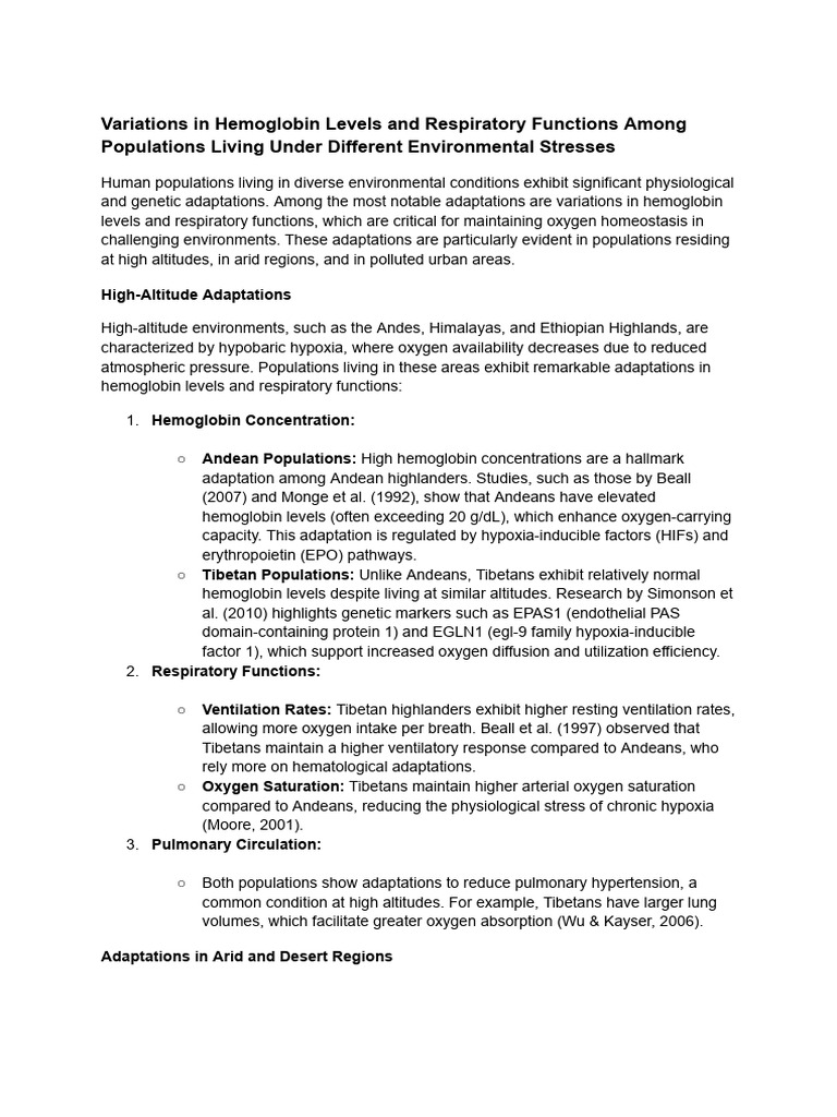 haemoglobin and respiratory functions | PDF | Respiratory System ...