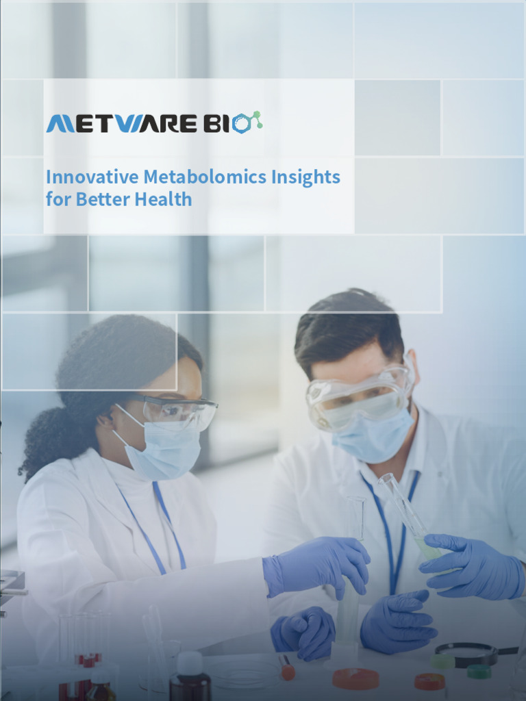 Introduction To Metwarebio The Leading Proteomics and Metabolomics Company | PDF | Metabolomics ...