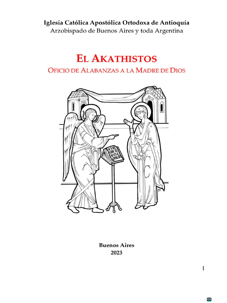 El Akathistos 2023. | PDF