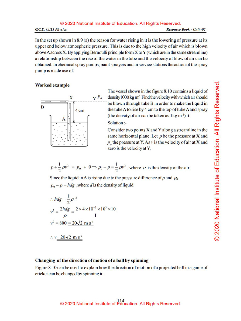 AL Physics Resource Book Unit 1,2-EM-1 Copy Page 122 | PDF