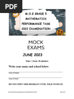 PEP Ability Test Practice Questions | PDF