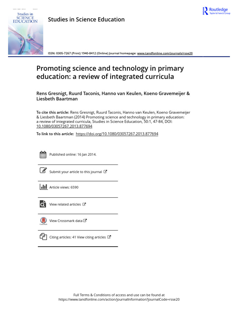 11 primary science ed | PDF | Focus Group | Curriculum