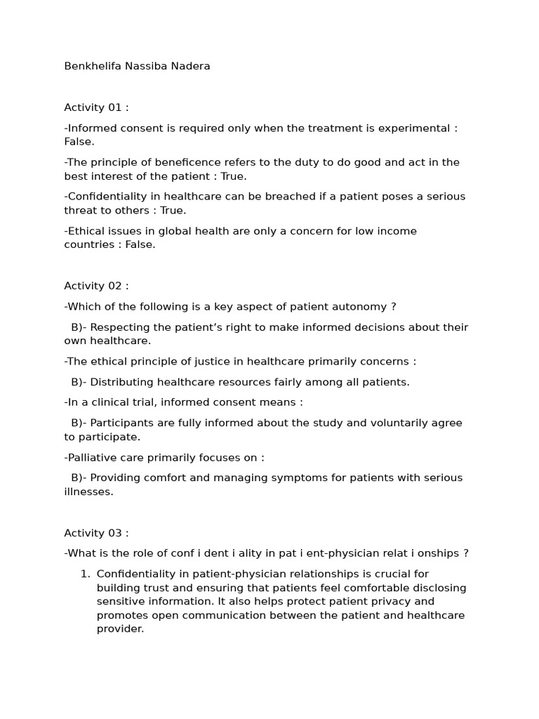 Ethics3 Pdf Medical Ethics Informed Consent