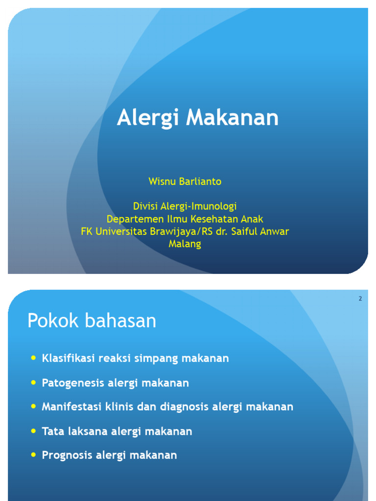 Alergi Susu Sapi dan Formula Terhidrolisa | PDF | Allergy | Allergen