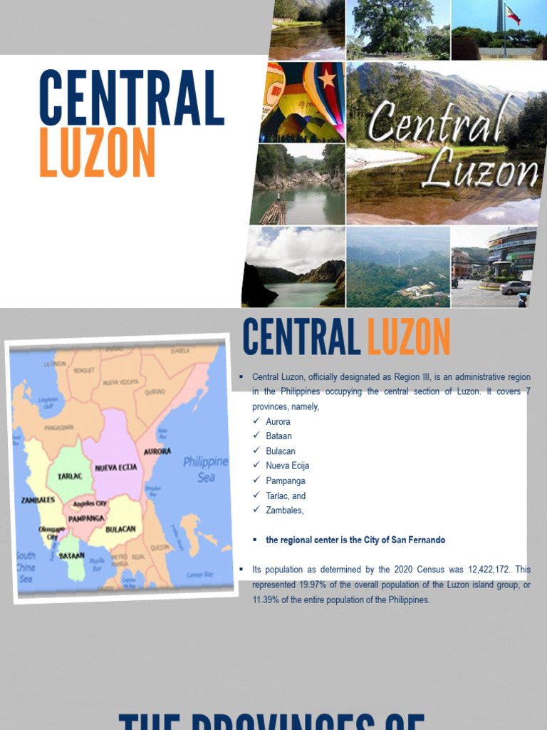 Region 3 Central Luzon | PDF | Corazon Aquino | Philippines