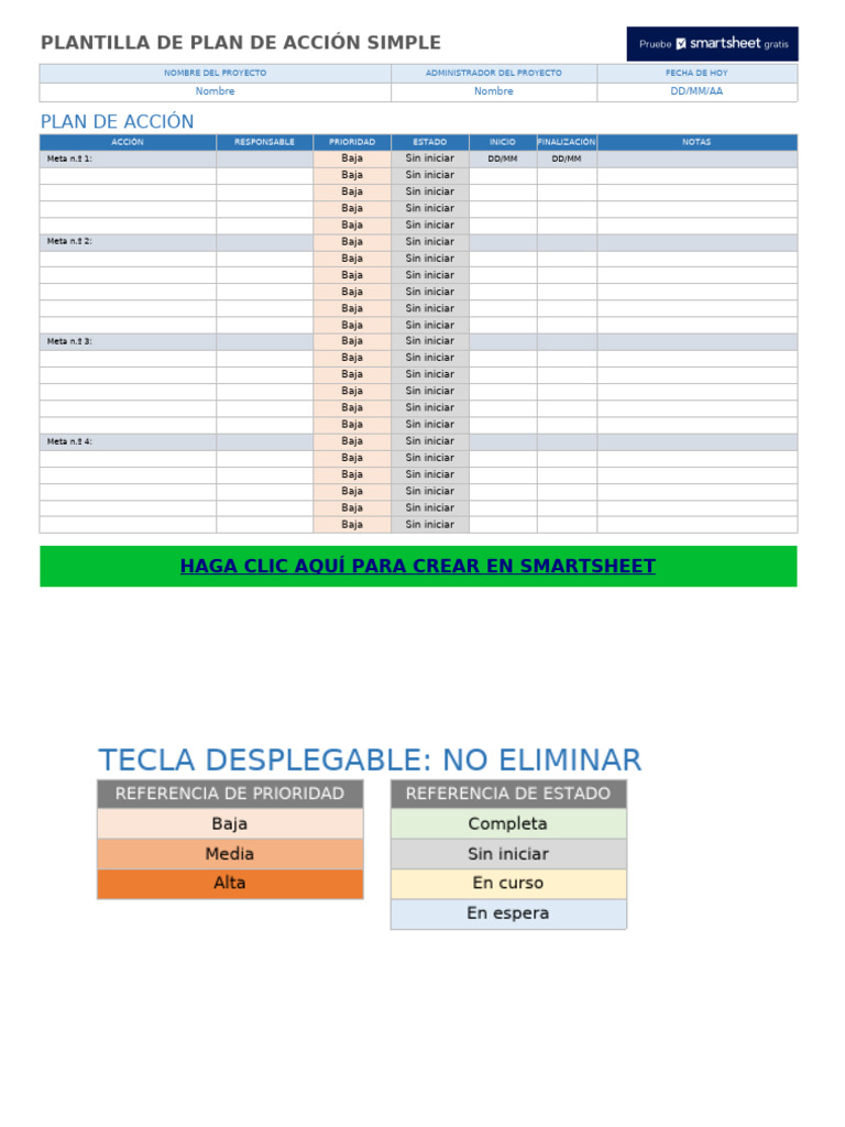 IC Simple Action Plan 8595 ES | PDF