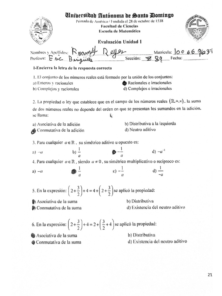 Práctica de mat 1, part 2 | PDF