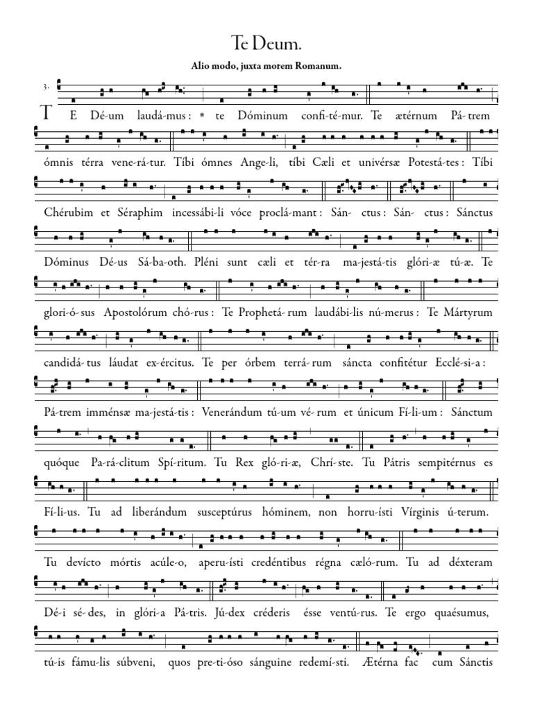 Te Deum | PDF