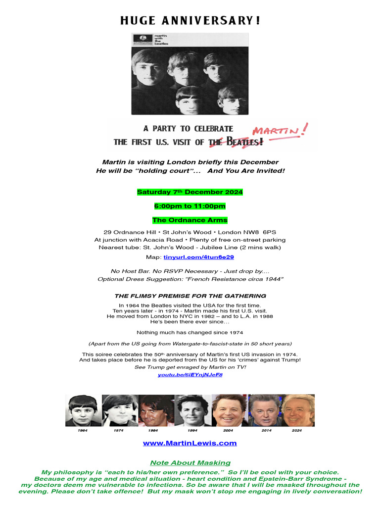 Marty Party UK 2024 | PDF