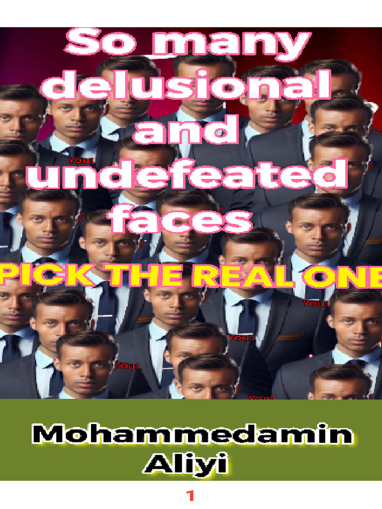 So Many Delusional Faces | PDF