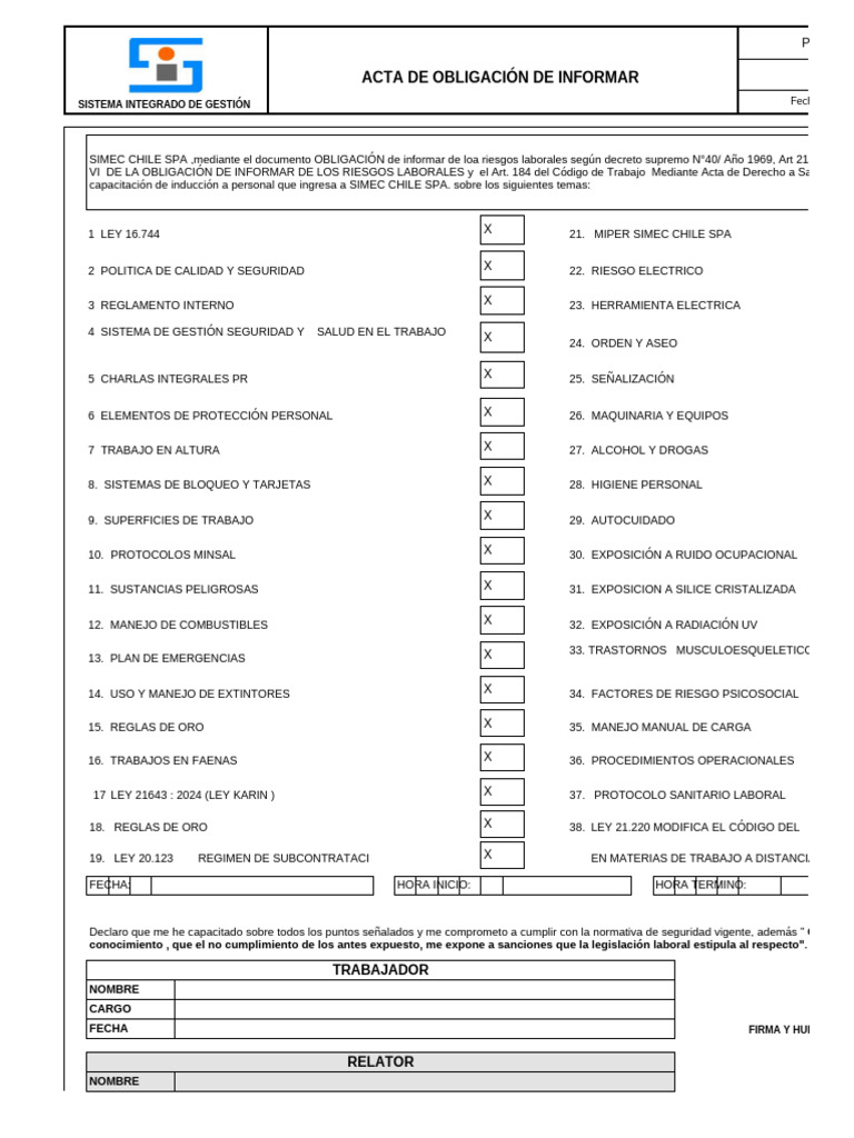 R Acta Odi | PDF | Derecho laboral