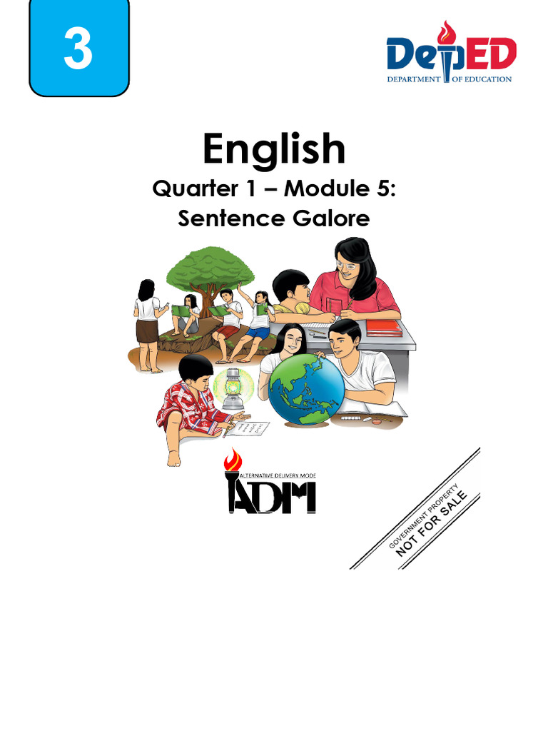 English3 q1 Mod5 Sentencegalore FINAL07102020 | PDF | Sentence (Linguistics) | Question