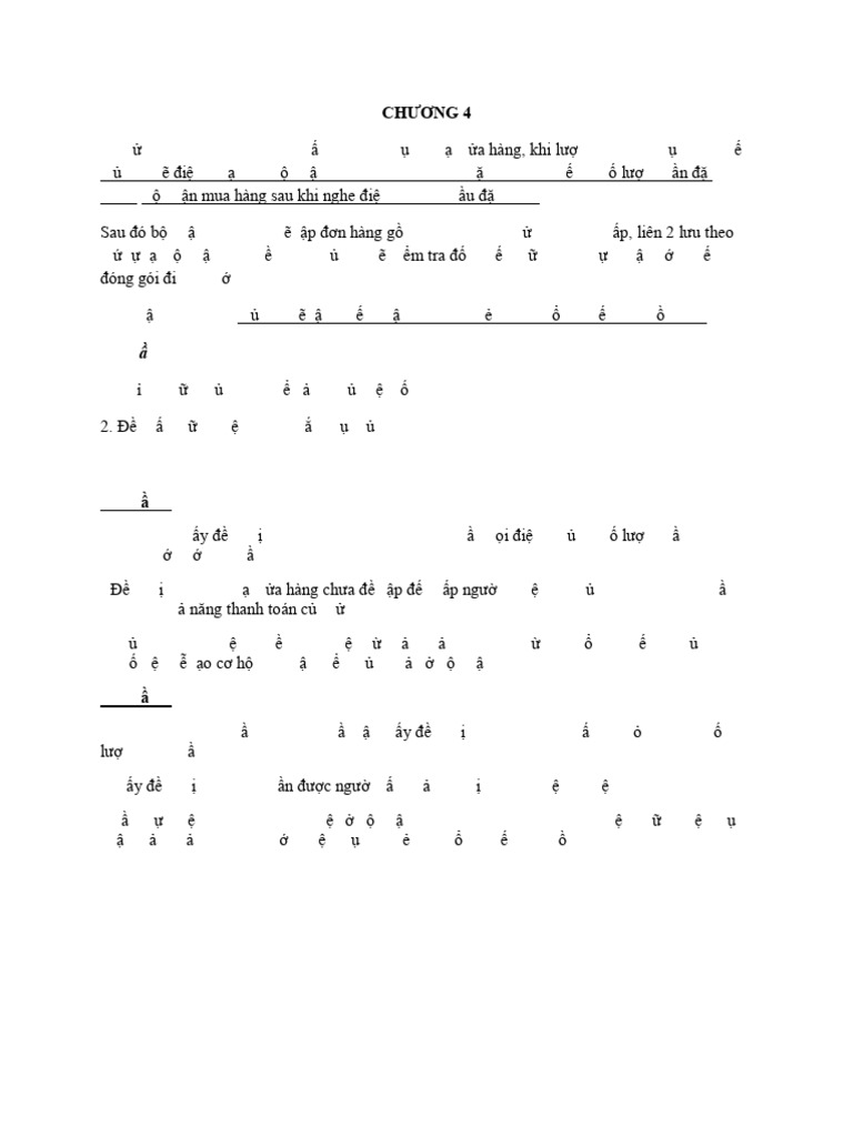 Tình huống HTTTKT | PDF