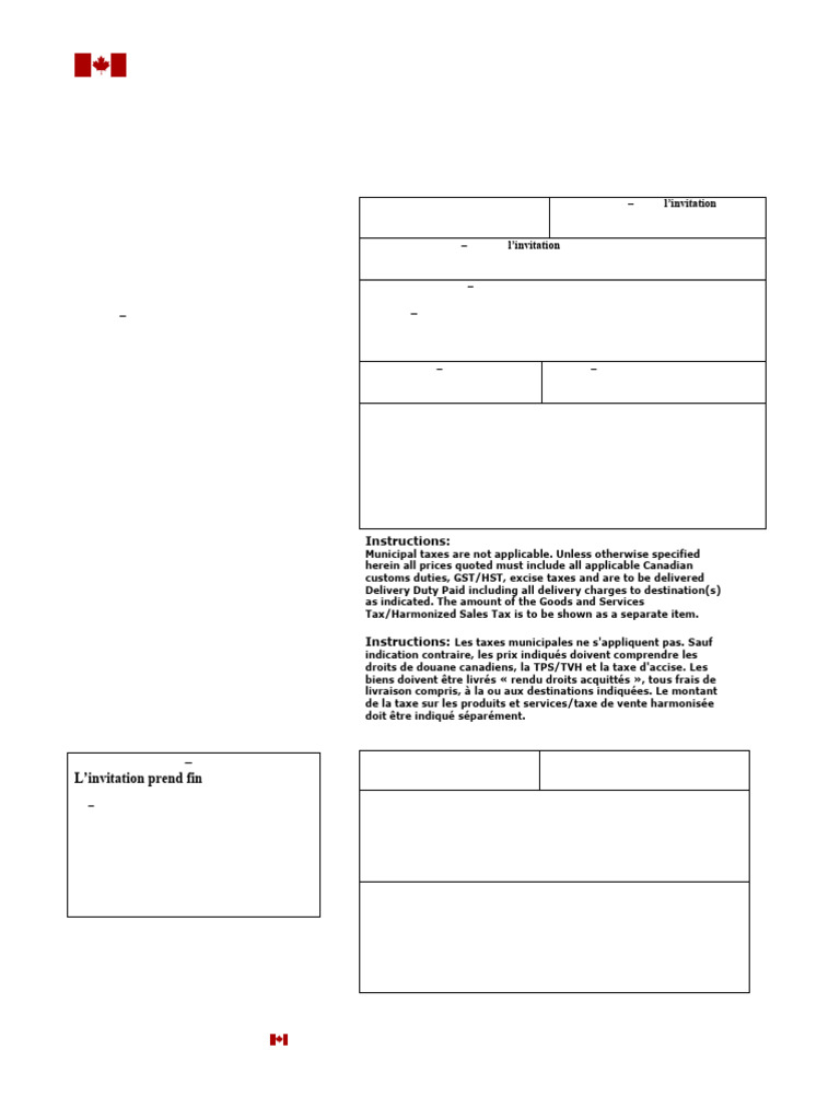 National Defence RFP for MRT Service Body | PDF | Invoice | Procurement