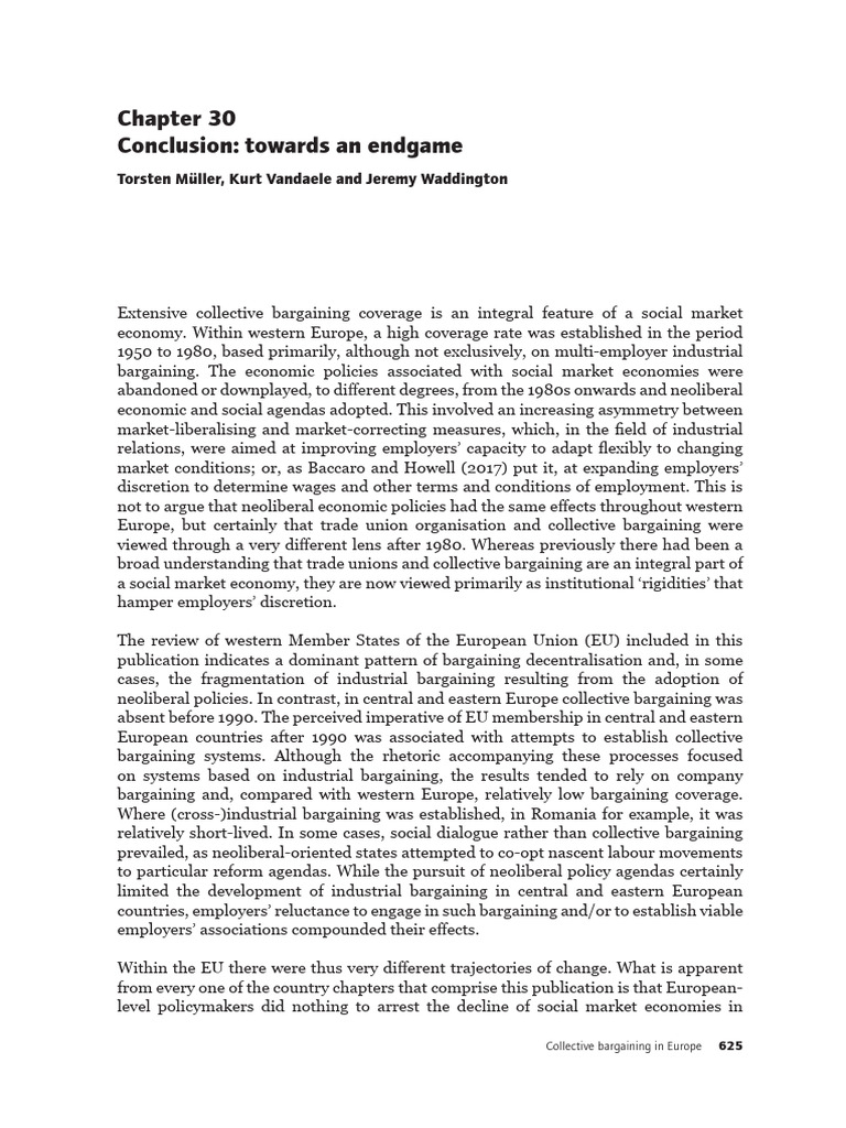 ETUI Chapter 30 | PDF | Cost Of Living | Trade Union