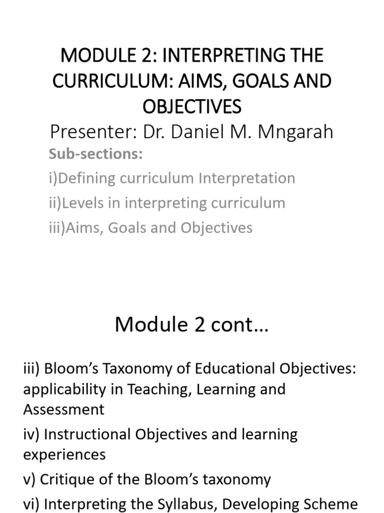 Ce 211 Module 2 Revised, Taxonomy. | PDF | Curriculum | Teachers
