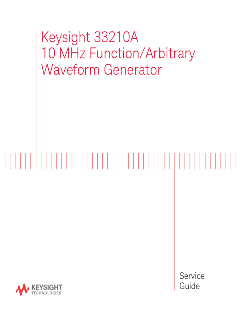 Keysight 33210A en | PDF | Amplitude | Power Supply