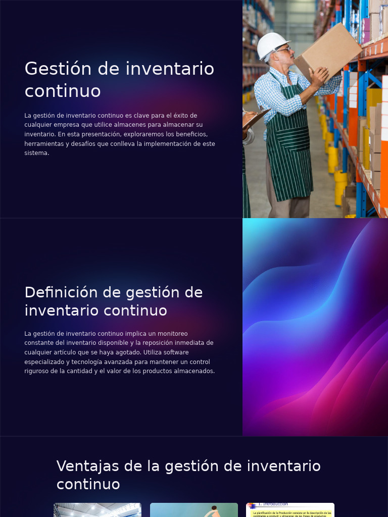 Gestion de Inventario Continuo | PDF | Software | Business