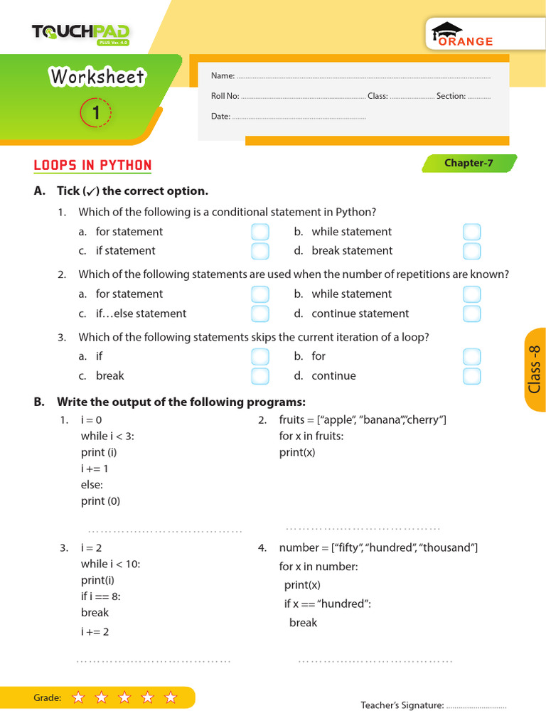 Plus v4 c8 Ch 7 Tws1 | PDF | Control Flow | Software Development