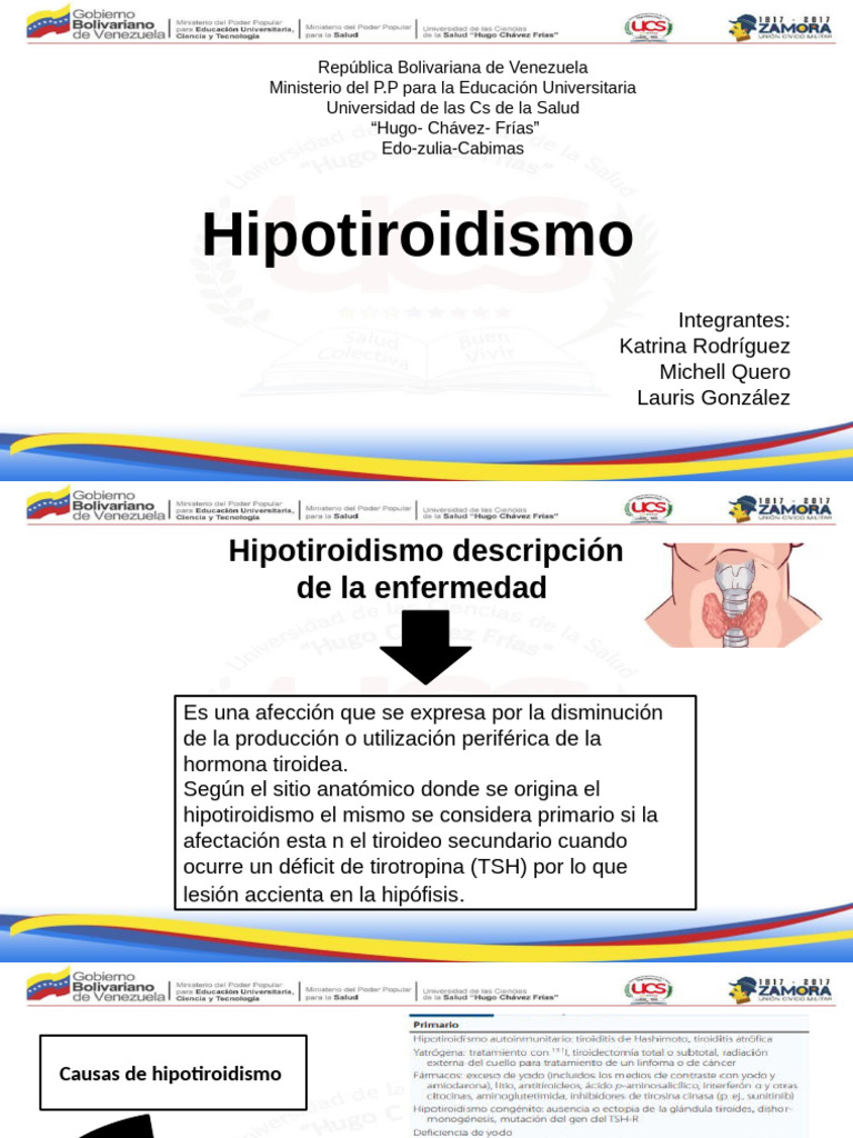 Hipotiroidismo | PDF | Hipotiroidismo | Tiroides