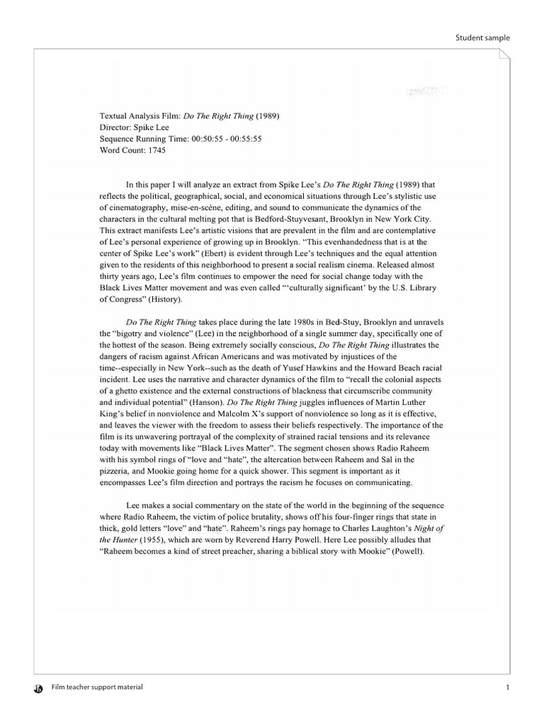 TA_Example_EXCELLENT_Essay | PDF