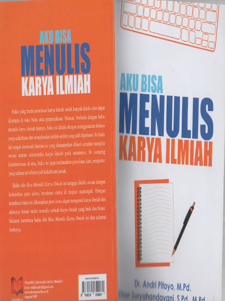 Buku Aku Bisa Menulis Karya Ilmiah 001 | PDF