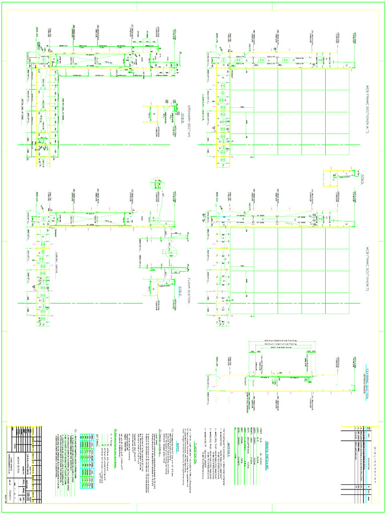 2000401D Midship Section 01 | PDF