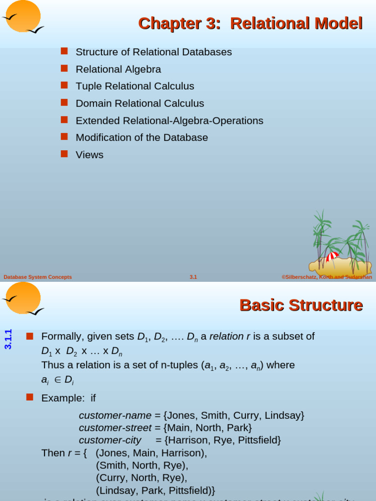 Ch03 Relational Model | PDF | Relational Model | Data Management