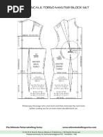 Alvanon Standard UK Men Size Chart | PDF