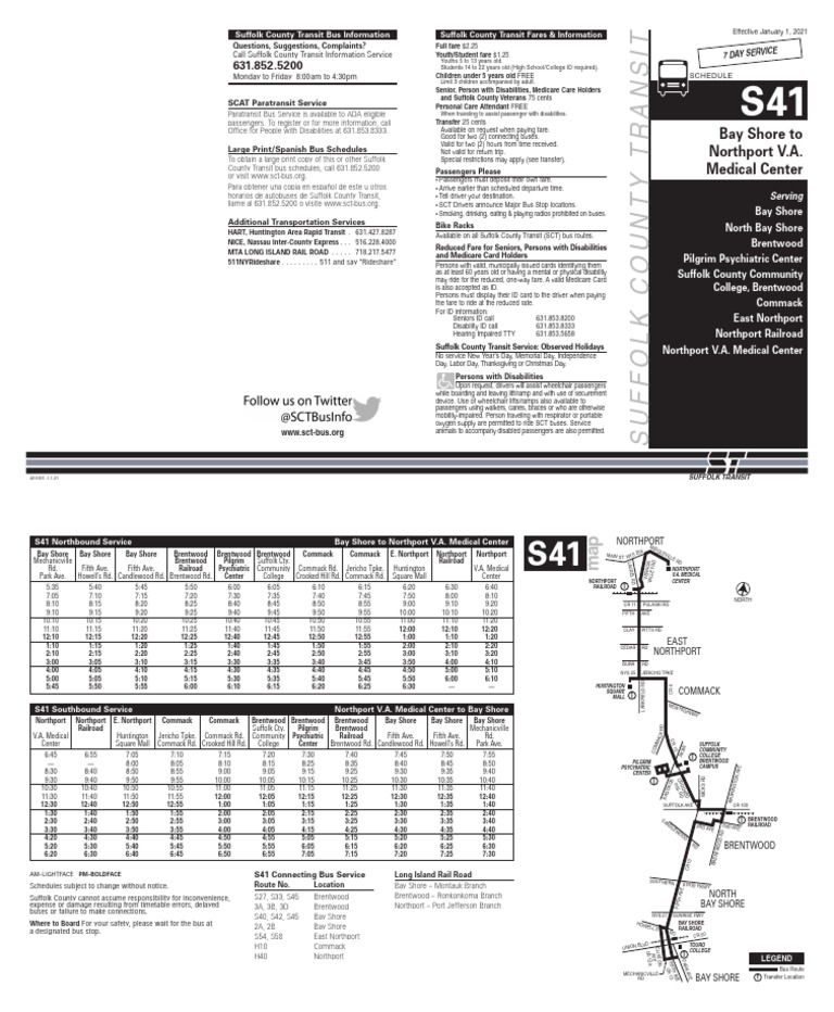 s41 | PDF | Bus Transport | Public Transport