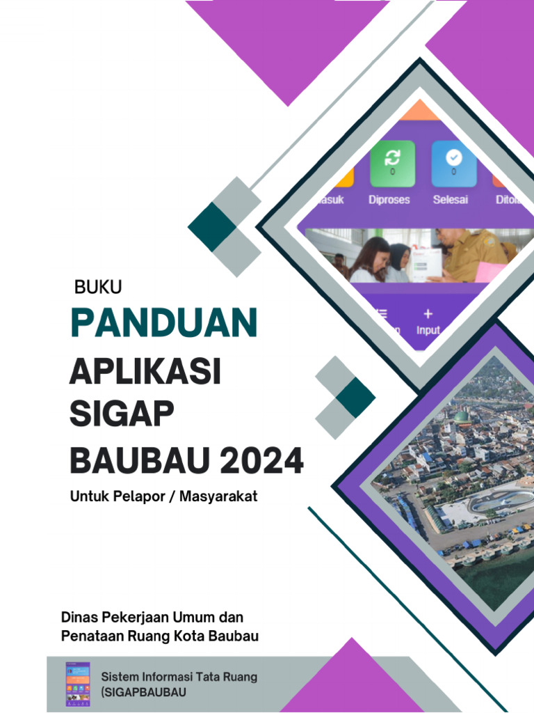 Panduan Aplikasi SIGAP untuk Warga Baubau | PDF