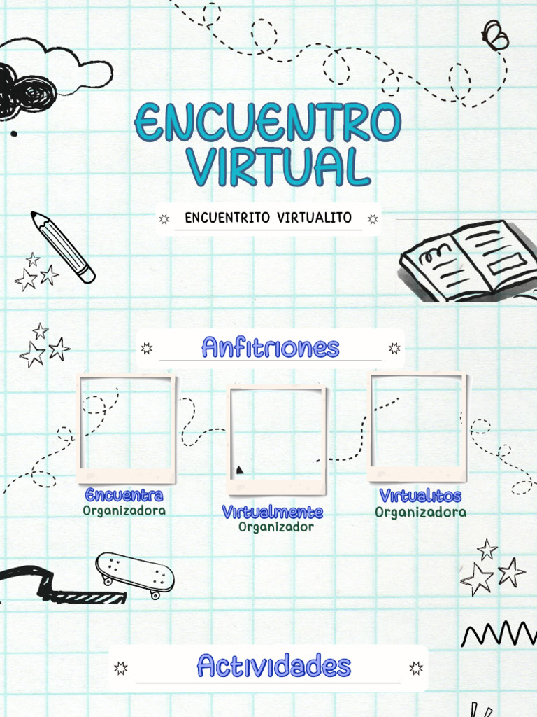 Presentación Encuentro Virtual Doodles Blanco | PDF