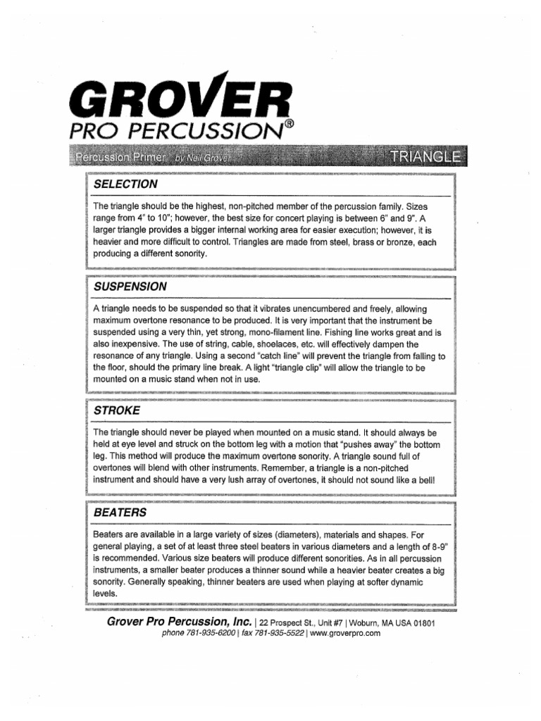 Triangle Information | PDF
