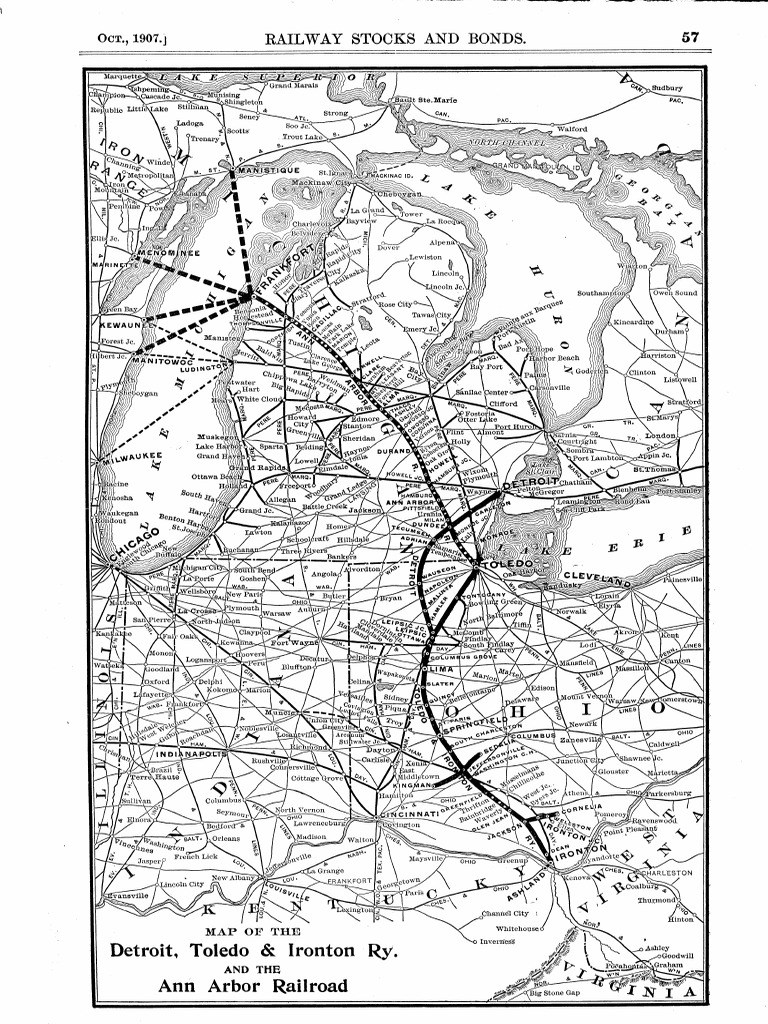 DT&I-AA Map 1907 | PDF