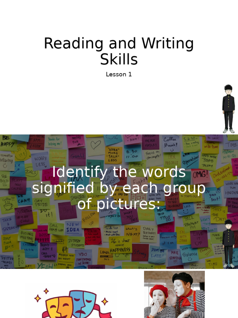 Reading and Writing Skills Lesson 1 v2 | PDF | Narrative | Essays