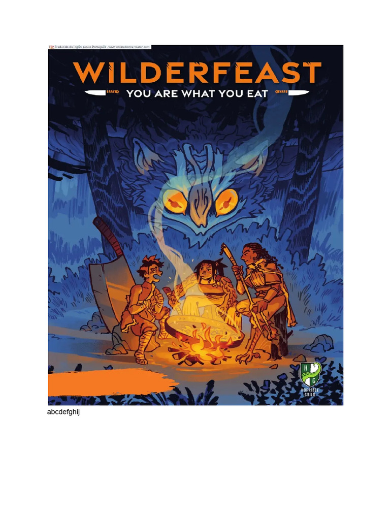 Wilderfeast 11 | PDF