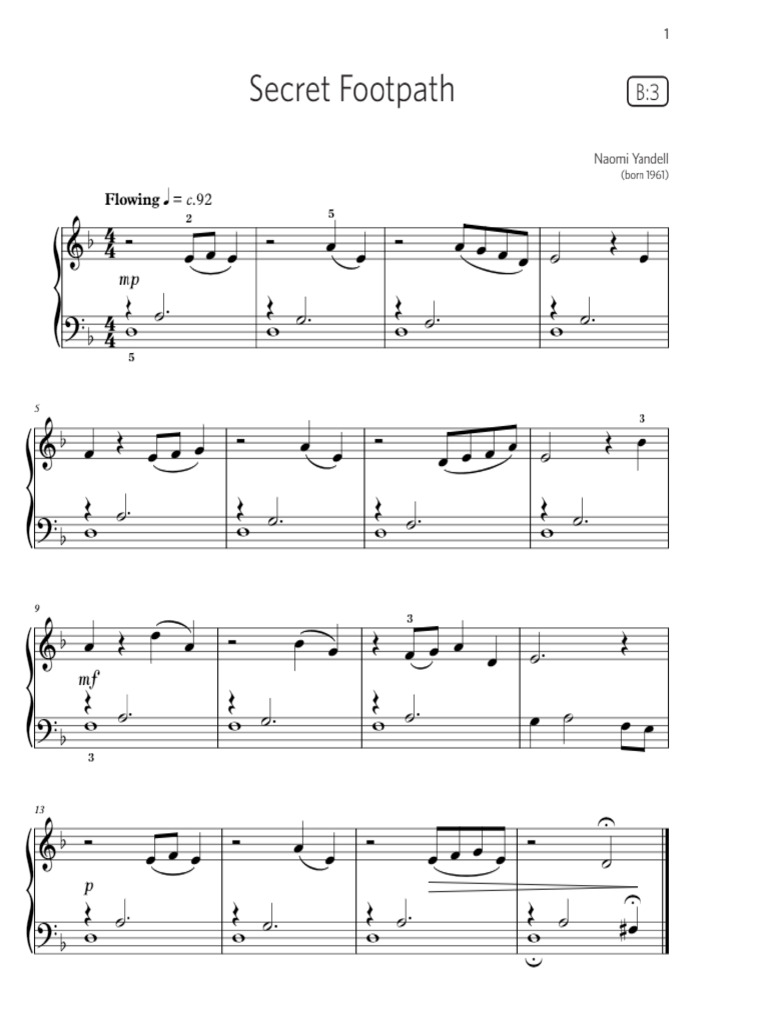 Secret Footpath | PDF