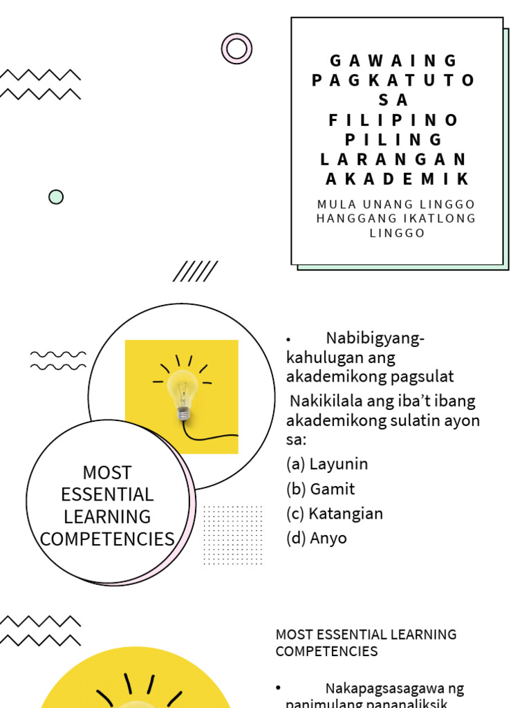 Week 1 3 PPT Piling Larang 2 | PDF