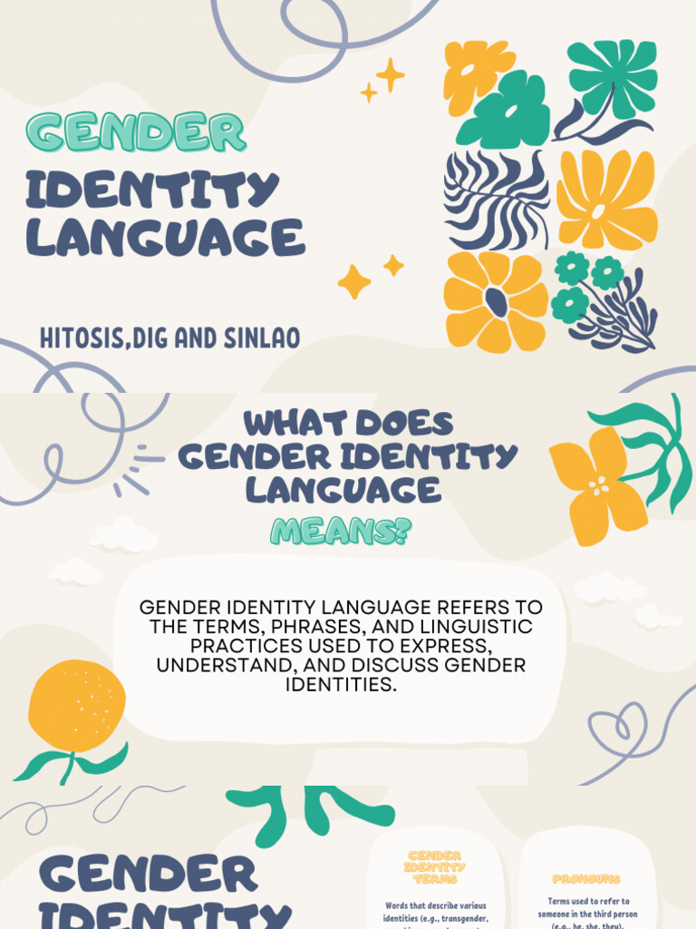 Using Gender Inclusive Language Means Speaking and Writing in A Way ...