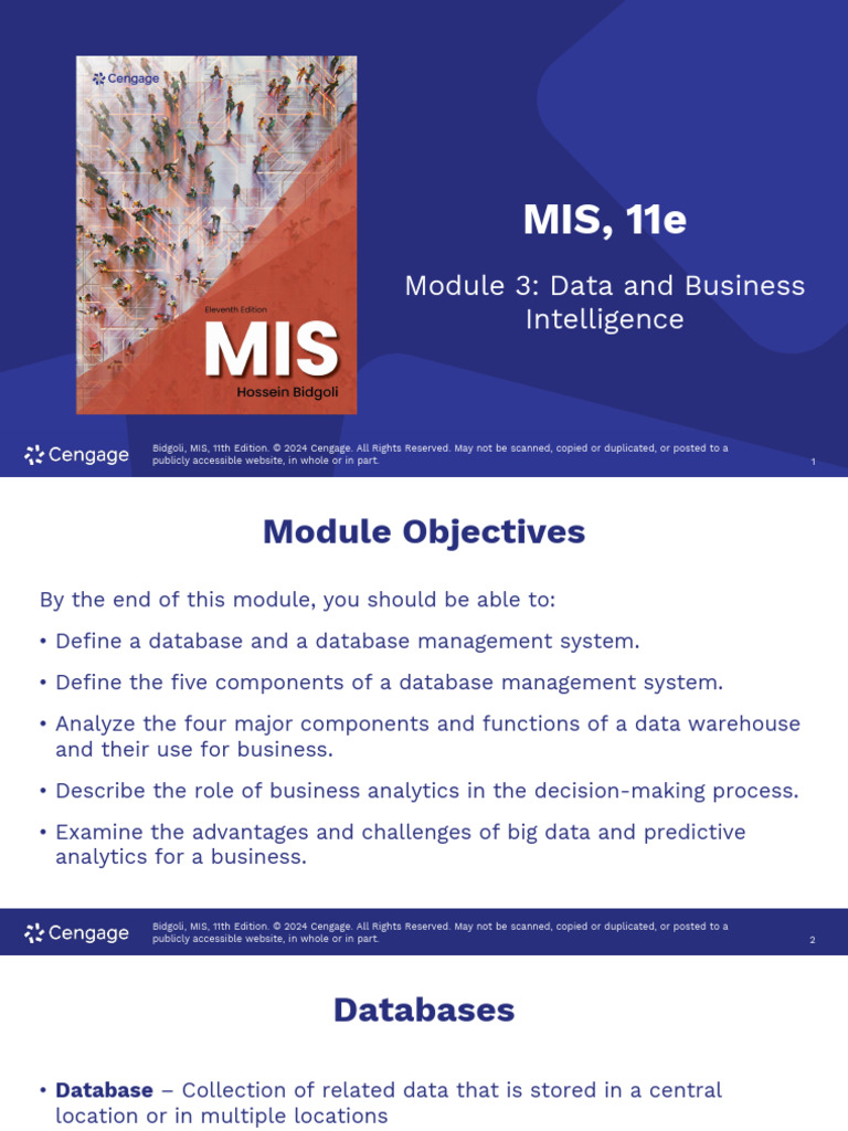Data and Business Intelligence | PDF | Relational Model | Databases
