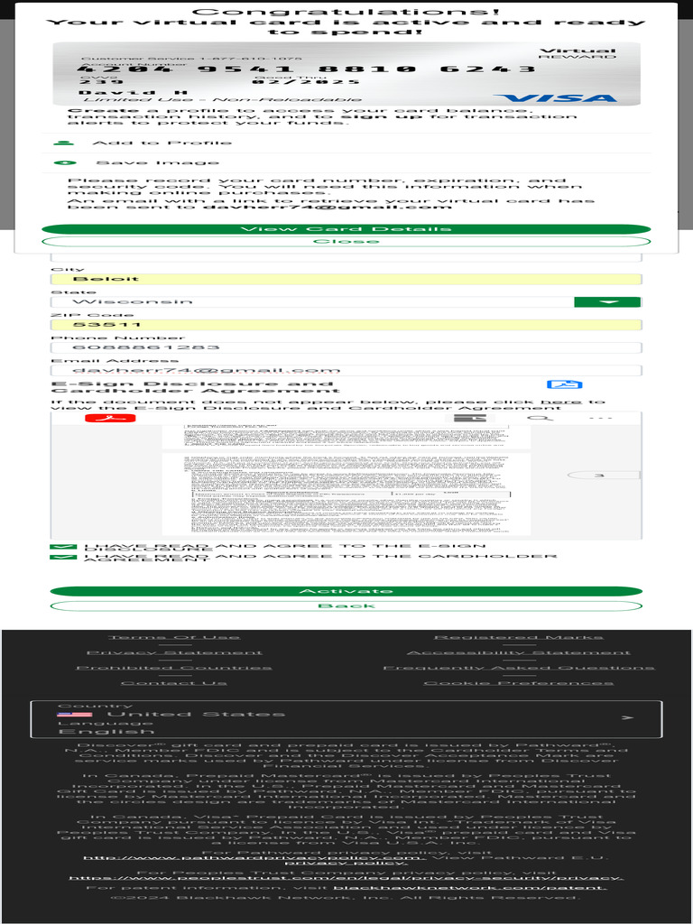 Redeem Your Code - My Prepaid Center | PDF | Credit Card | Payments