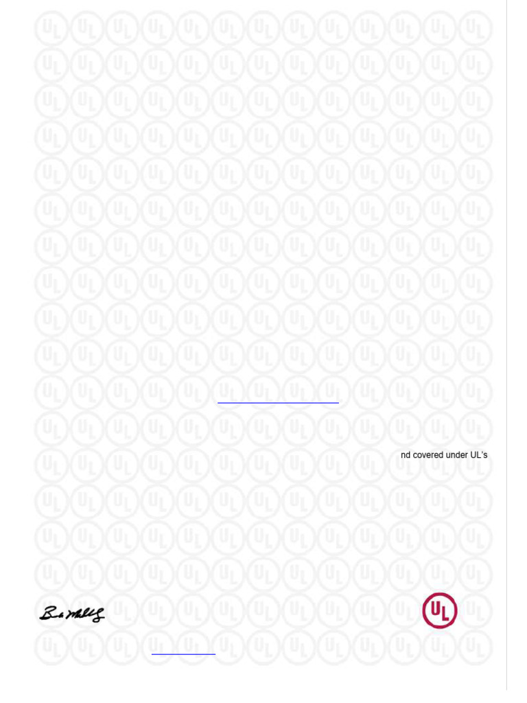 UL Mark Safety COC (Non Workbench) | PDF | Energy Technology